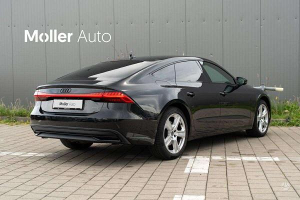 Black Audi A7 Sportback 2025 in Vilnius, with an engine capacity of 2.00 L and mileage of 26 thousand km for 51550 €, photo 6 on AUTOMOTO.COM.LV