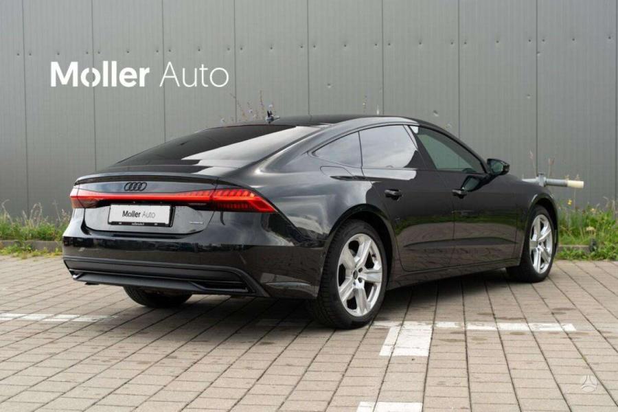 Melns Audi A7 Sportback 2025 Viļņa, ar dzinēja tilpumu 2.00 L un nobraukumu 26 tūkst. km par 51550 €, foto 7 vietnē AUTOMOTO.COM.LV