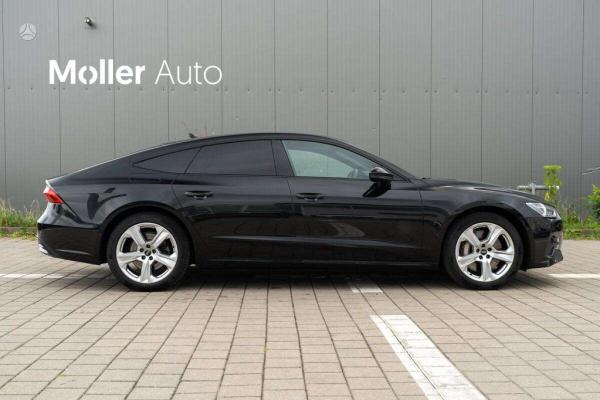 Black Audi A7 Sportback 2025 in Vilnius, with an engine capacity of 2.00 L and mileage of 26 thousand km for 51550 €, photo 7 on AUTOMOTO.COM.LV