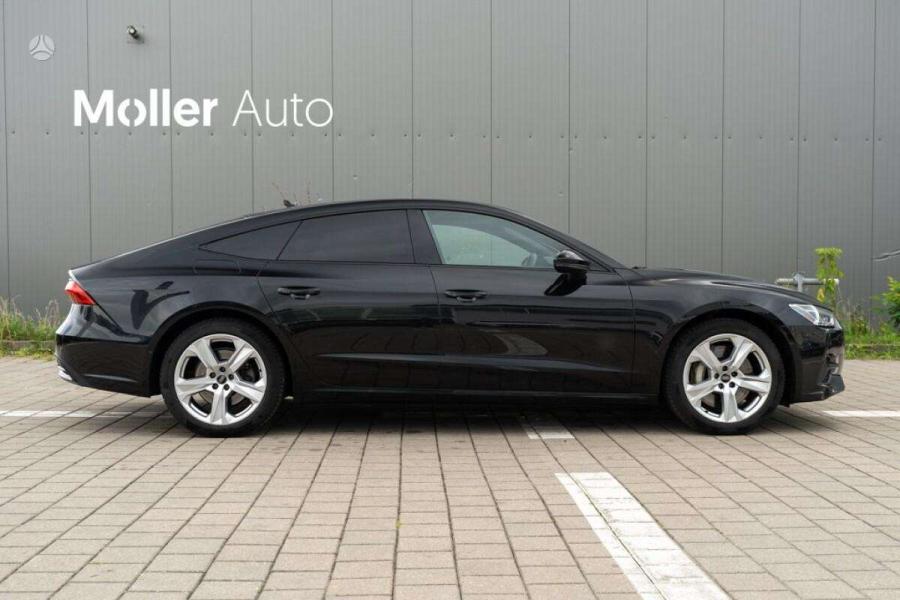 Melns Audi A7 Sportback 2025 Viļņa, ar dzinēja tilpumu 2.00 L un nobraukumu 26 tūkst. km par 51550 €, foto 8 vietnē AUTOMOTO.COM.LV