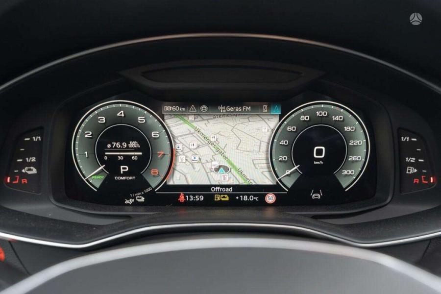 Melns Audi A7 Sportback 2025 Viļņa, ar dzinēja tilpumu 2.00 L un nobraukumu 26 tūkst. km par 51550 €, foto 21 vietnē AUTOMOTO.COM.LV