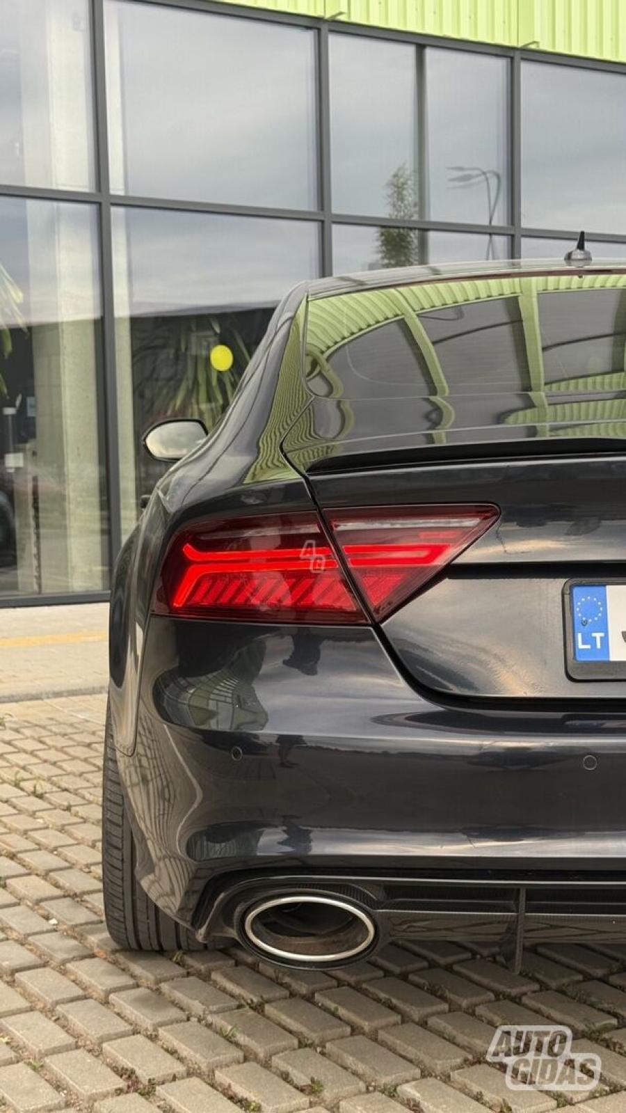 Zils Audi A7 Sportback 2011 Viļņa, ar dzinēja tilpumu 3.00 L un nobraukumu 350 tūkst. km par 13300 €, foto 4 vietnē AUTOMOTO.COM.LV