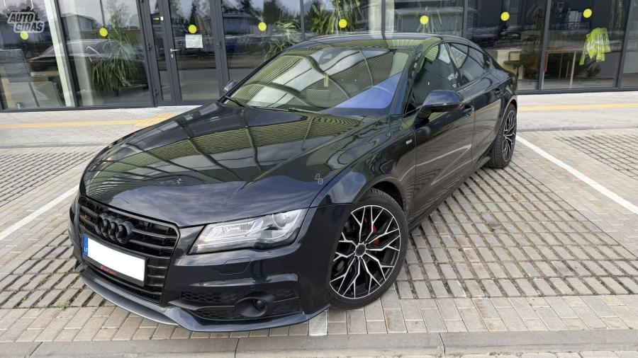 Zils Audi A7 Sportback 2011 Viļņa, ar dzinēja tilpumu 3.00 L un nobraukumu 350 tūkst. km par 13300 €, foto 9 vietnē AUTOMOTO.COM.LV