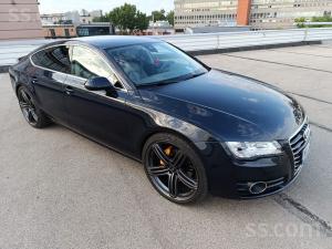 Zils Audi A7 Sportback 2011 Rīga, ar dzinēja tilpumu 3.00 L un nobraukumu 0 tūkst. km par 10999 €, foto  vietnē AUTOMOTO.COM.LV