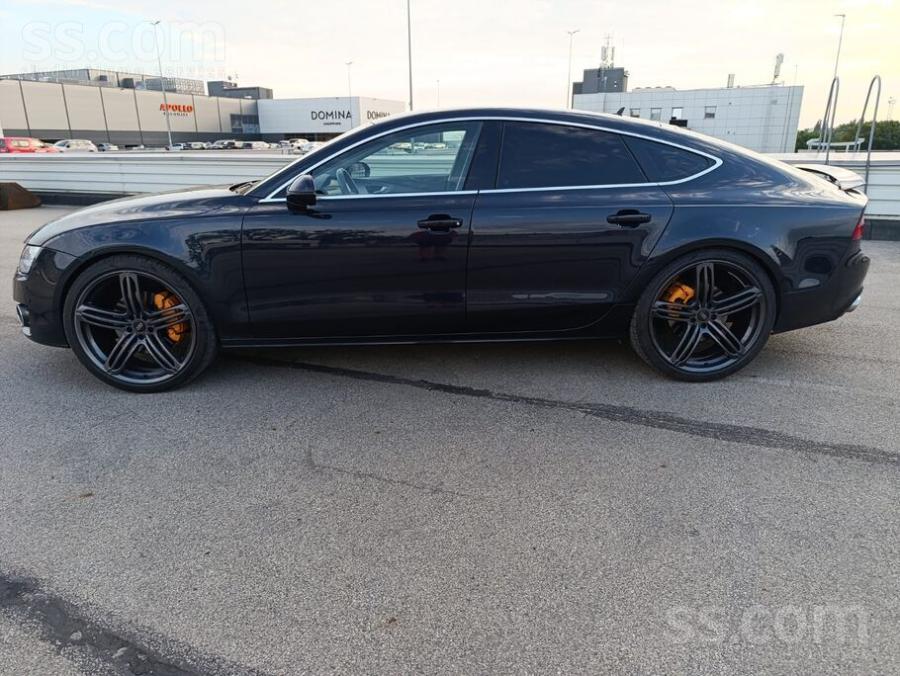 Zils Audi A7 Sportback 2011 Rīga, ar dzinēja tilpumu 3.00 L un nobraukumu 0 tūkst. km par 10999 €, foto 4 vietnē AUTOMOTO.COM.LV
