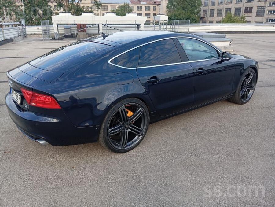 Zils Audi A7 Sportback 2011 Rīga, ar dzinēja tilpumu 3.00 L un nobraukumu 0 tūkst. km par 10999 €, foto 7 vietnē AUTOMOTO.COM.LV