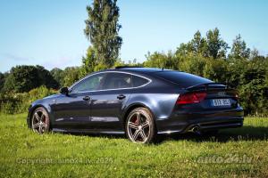 Blue Audi A7 Sportback 2012 in Karksi-Nuia, with an engine capacity of 3.00 L and mileage of 341 thousand km for 18500 €, photo 5 on AUTOMOTO.COM.LV