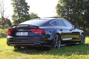 Blue Audi A7 Sportback 2012 in Karksi-Nuia, with an engine capacity of 3.00 L and mileage of 341 thousand km for 18500 €, photo 6 on AUTOMOTO.COM.LV