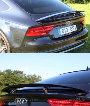 Blue Audi A7 Sportback 2012 in Karksi-Nuia, with an engine capacity of 3.00 L and mileage of 341 thousand km for 18500 €, photo 8 on AUTOMOTO.COM.LV