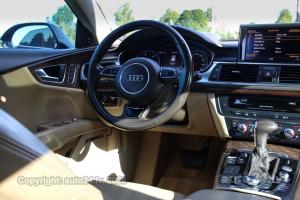 Blue Audi A7 Sportback 2012 in Karksi-Nuia, with an engine capacity of 3.00 L and mileage of 341 thousand km for 18500 €, photo 13 on AUTOMOTO.COM.LV