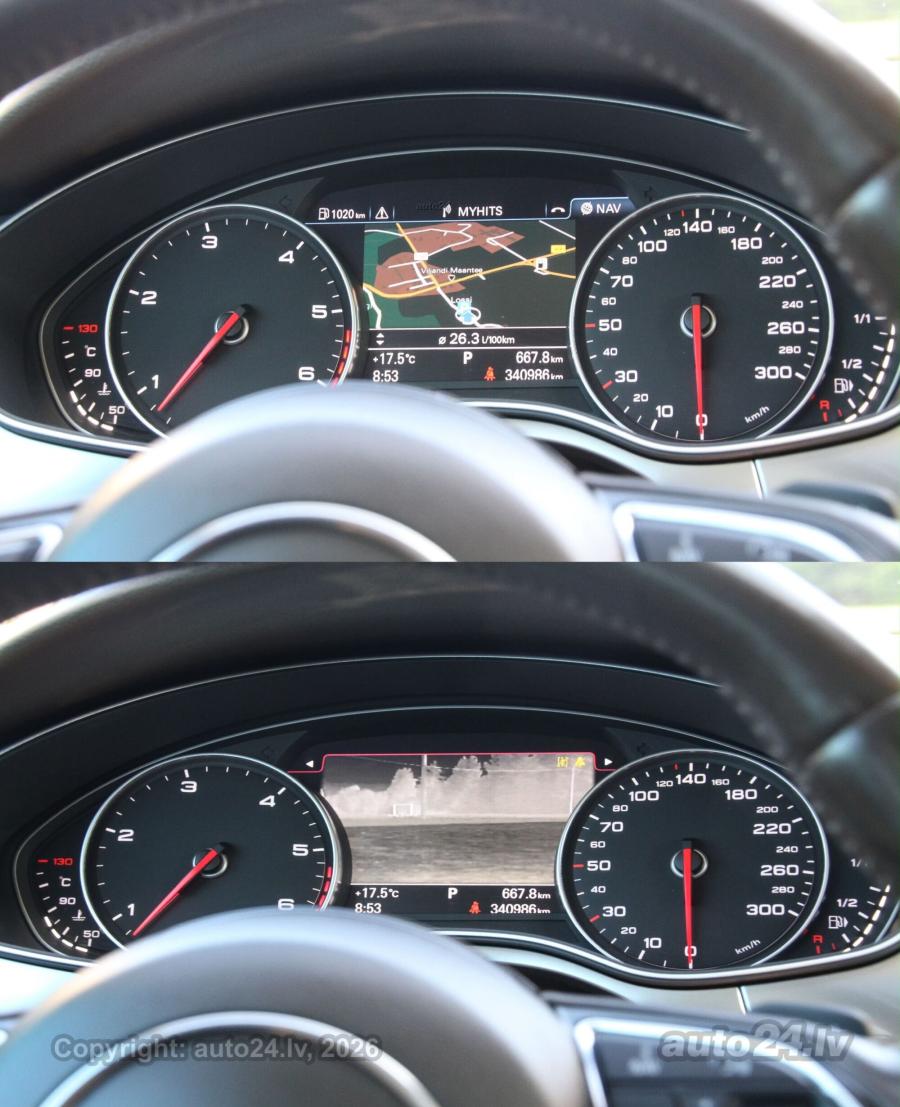 Blue Audi A7 Sportback 2012 in Karksi-Nuia, with an engine capacity of 3.00 L and mileage of 341 thousand km for 18500 €, photo 19 on AUTOMOTO.COM.LV