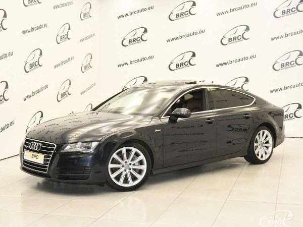 Zils Audi A7 Sportback 2013 Viļņa, ar dzinēja tilpumu 3.00 L un nobraukumu 142 tūkst. km par 9900 €, foto 1 vietnē AUTOMOTO.COM.LV