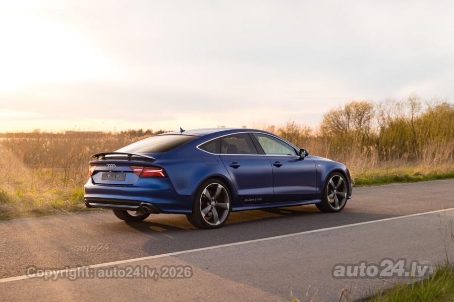 Zils Audi A7 Sportback 2014 Tallina, ar dzinēja tilpumu 3.00 L un nobraukumu 243 tūkst. km par 18999 €, foto 3 vietnē AUTOMOTO.COM.LV