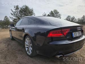 Zils Audi A7 Sportback 2014 Daugavpils, ar dzinēja tilpumu 3.00 L un nobraukumu 185 tūkst. km par 12900 €, foto 3 vietnē AUTOMOTO.COM.LV
