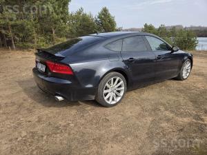 Zils Audi A7 Sportback 2014 Daugavpils, ar dzinēja tilpumu 3.00 L un nobraukumu 185 tūkst. km par 12900 €, foto 7 vietnē AUTOMOTO.COM.LV