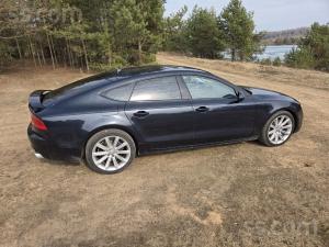 Zils Audi A7 Sportback 2014 Daugavpils, ar dzinēja tilpumu 3.00 L un nobraukumu 185 tūkst. km par 12900 €, foto 8 vietnē AUTOMOTO.COM.LV