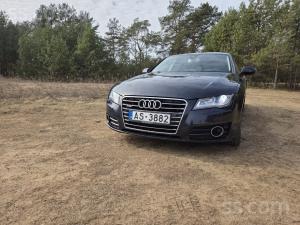 Zils Audi A7 Sportback 2014 Daugavpils, ar dzinēja tilpumu 3.00 L un nobraukumu 185 tūkst. km par 12900 €, foto 9 vietnē AUTOMOTO.COM.LV