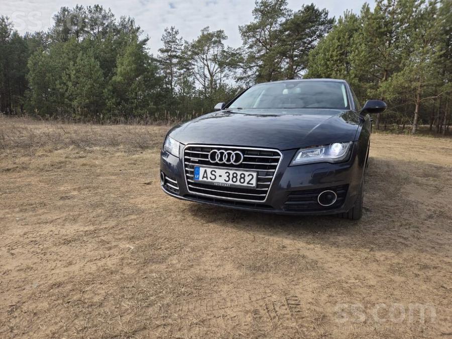 Zils Audi A7 Sportback 2014 Daugavpils, ar dzinēja tilpumu 3.00 L un nobraukumu 185 tūkst. km par 12900 €, foto 9 vietnē AUTOMOTO.COM.LV