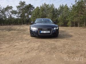Zils Audi A7 Sportback 2014 Daugavpils, ar dzinēja tilpumu 3.00 L un nobraukumu 185 tūkst. km par 12900 €, foto 10 vietnē AUTOMOTO.COM.LV