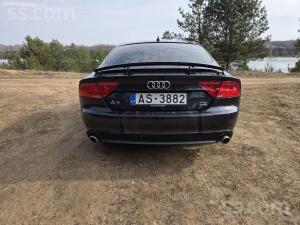Zils Audi A7 Sportback 2014 Daugavpils, ar dzinēja tilpumu 3.00 L un nobraukumu 185 tūkst. km par 12900 €, foto 11 vietnē AUTOMOTO.COM.LV
