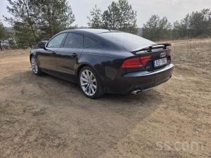 Zils Audi A7 Sportback 2014 Daugavpils, ar dzinēja tilpumu 3.00 L un nobraukumu 185 tūkst. km par 12900 €, foto 12 vietnē AUTOMOTO.COM.LV