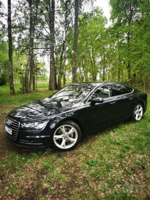 Zils Audi A7 Sportback 2015 Aizkraukle, ar dzinēja tilpumu 3.00 L un nobraukumu 245 tūkst. km par 17500 €, foto 6 vietnē AUTOMOTO.COM.LV