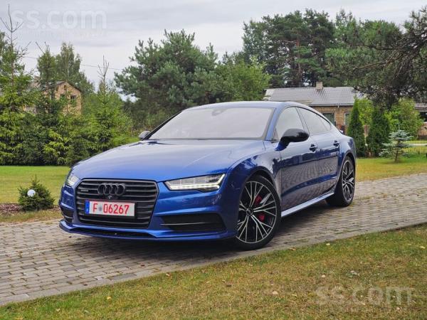 Zils Audi A7 Sportback 2015 Rīga, ar dzinēja tilpumu 3.00 L un nobraukumu 186 tūkst. km par 19777 €, foto 5 vietnē AUTOMOTO.COM.LV