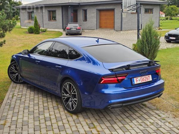 Zils Audi A7 Sportback 2015 Rīga, ar dzinēja tilpumu 3.00 L un nobraukumu 186 tūkst. km par 19777 €, foto 8 vietnē AUTOMOTO.COM.LV