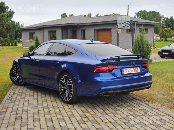 Zils Audi A7 Sportback 2015 Rīga, ar dzinēja tilpumu 3.00 L un nobraukumu 186 tūkst. km par 19777 €, foto 10 vietnē AUTOMOTO.COM.LV