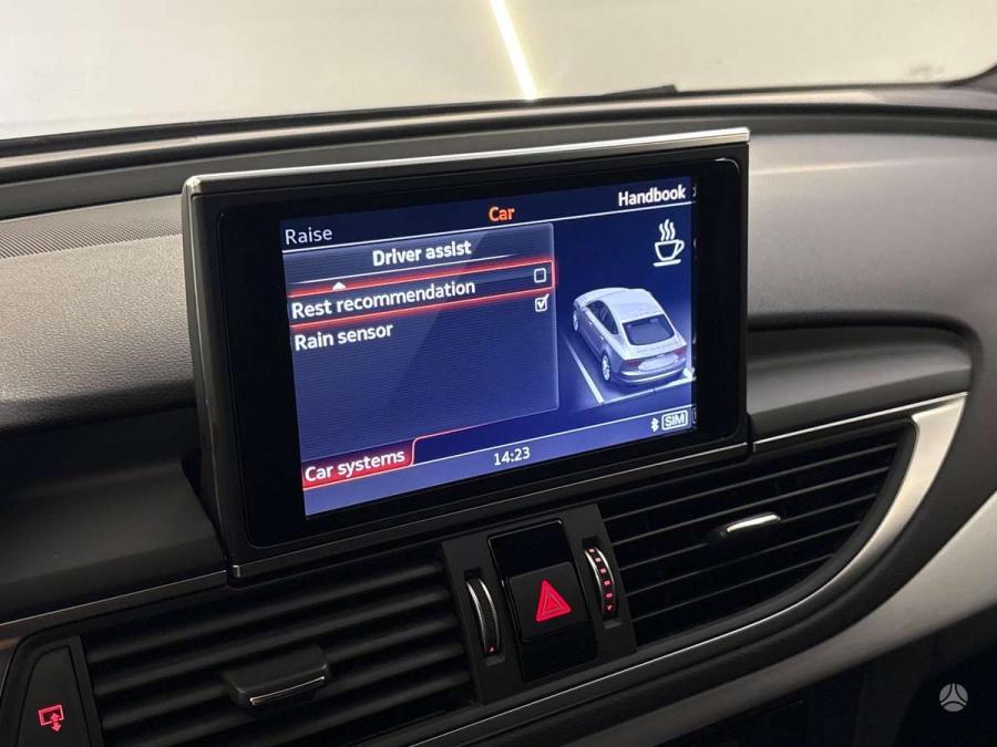 Blue Audi A7 Sportback 2015 in Marijampole, with an engine capacity of 2.97 L and mileage of 250 thousand km for 19999 €, photo 22 on AUTOMOTO.COM.LV