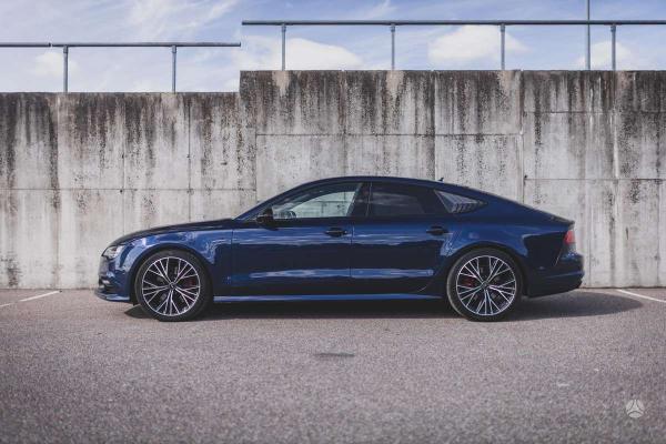 Zils Audi A7 Sportback 2015 Viļņa, ar dzinēja tilpumu 2.97 L un nobraukumu 237 tūkst. km par 24999 €, foto 3 vietnē AUTOMOTO.COM.LV