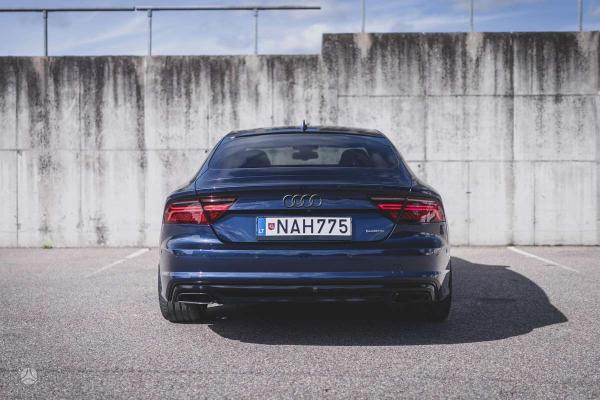Zils Audi A7 Sportback 2015 Viļņa, ar dzinēja tilpumu 2.97 L un nobraukumu 237 tūkst. km par 24999 €, foto 9 vietnē AUTOMOTO.COM.LV