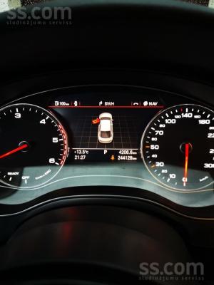 Blue Audi A7 Sportback 2015 in Aizkraukle, with an engine capacity of 3.00 L and mileage of 245 thousand km for 17000 €, photo 15 on AUTOMOTO.COM.LV