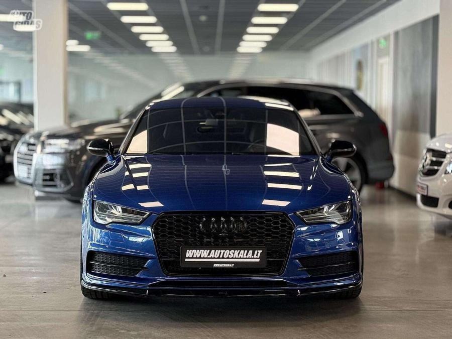 Zils Audi A7 Sportback 2016 Klaipėda, ar dzinēja tilpumu 3.00 L un nobraukumu 200 tūkst. km par 27900 €, foto 3 vietnē AUTOMOTO.COM.LV