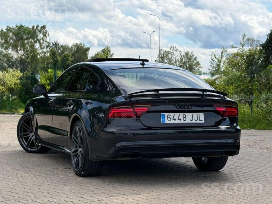 Zils Audi A7 Sportback 2016 Rīga, ar dzinēja tilpumu 3.00 L un nobraukumu 0 tūkst. km par 17900 €, foto 3 vietnē AUTOMOTO.COM.LV