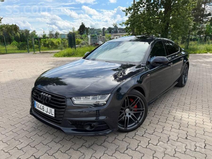 Zils Audi A7 Sportback 2016 Rīga, ar dzinēja tilpumu 3.00 L un nobraukumu 0 tūkst. km par 17900 €, foto 4 vietnē AUTOMOTO.COM.LV