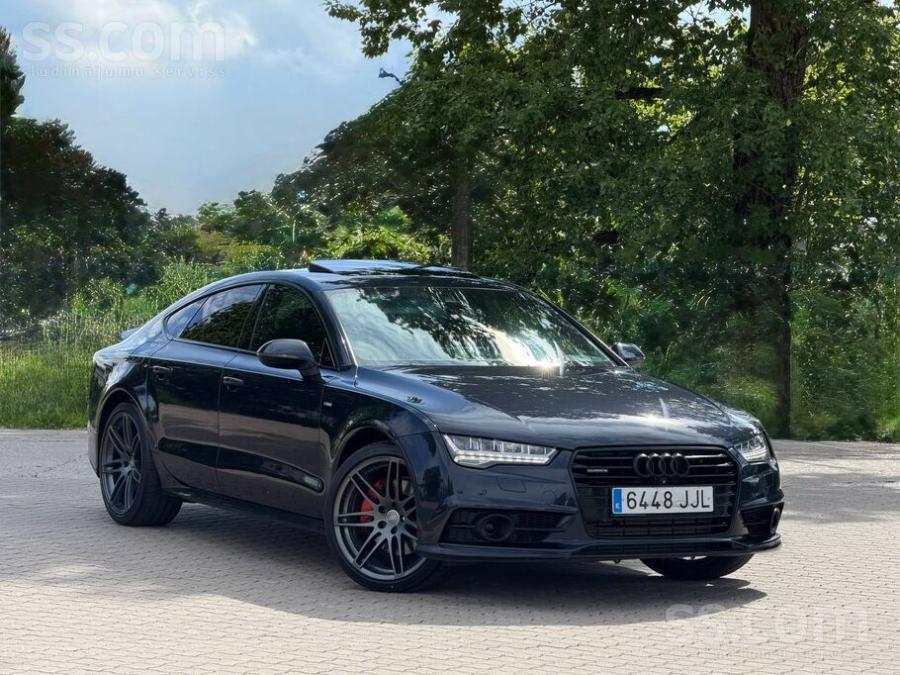 Zils Audi A7 Sportback 2016 Rīga, ar dzinēja tilpumu 3.00 L un nobraukumu 0 tūkst. km par 17900 €, foto 7 vietnē AUTOMOTO.COM.LV