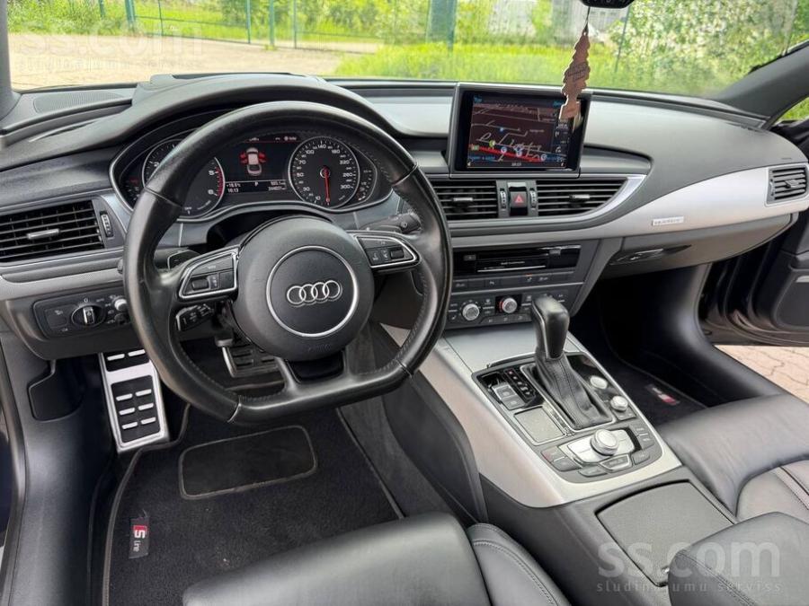 Zils Audi A7 Sportback 2016 Rīga, ar dzinēja tilpumu 3.00 L un nobraukumu 0 tūkst. km par 17900 €, foto 18 vietnē AUTOMOTO.COM.LV