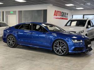 Zils Audi A7 Sportback 2016 Klaipėda, ar dzinēja tilpumu 3.00 L un nobraukumu 200 tūkst. km par 27500 €, foto 4 vietnē AUTOMOTO.COM.LV