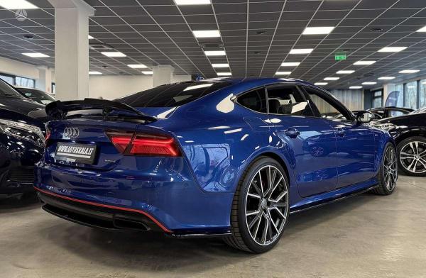Blue Audi A7 Sportback 2016 in Klaipeda, with an engine capacity of 3.00 L and mileage of 200 thousand km for 27500 €, photo 5 on AUTOMOTO.COM.LV