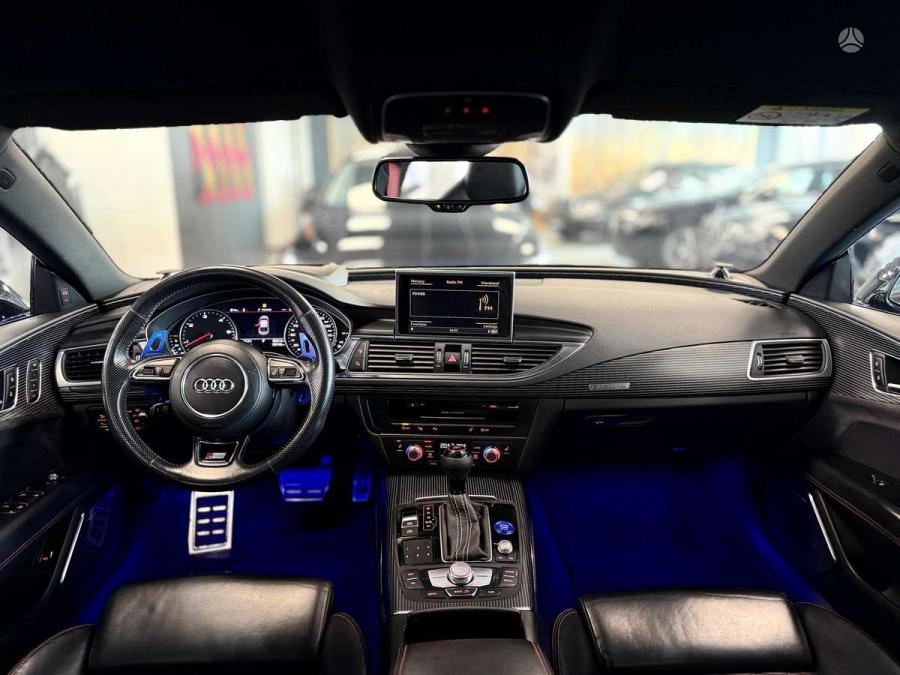 Zils Audi A7 Sportback 2016 Klaipėda, ar dzinēja tilpumu 3.00 L un nobraukumu 200 tūkst. km par 27500 €, foto 8 vietnē AUTOMOTO.COM.LV
