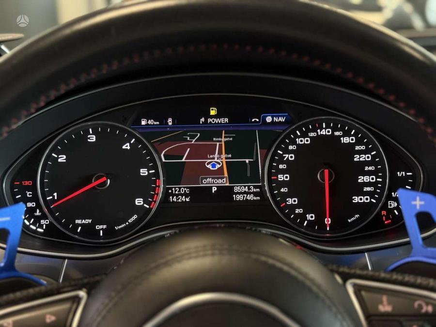 Zils Audi A7 Sportback 2016 Klaipėda, ar dzinēja tilpumu 3.00 L un nobraukumu 200 tūkst. km par 27500 €, foto 10 vietnē AUTOMOTO.COM.LV