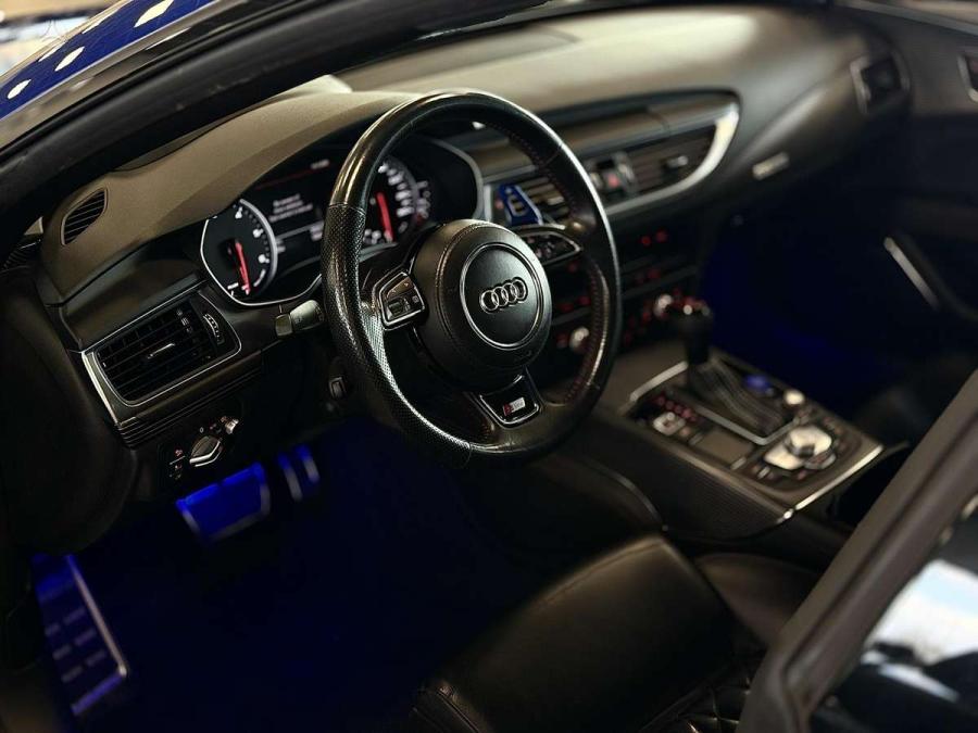 Zils Audi A7 Sportback 2016 Klaipėda, ar dzinēja tilpumu 3.00 L un nobraukumu 200 tūkst. km par 27500 €, foto 14 vietnē AUTOMOTO.COM.LV