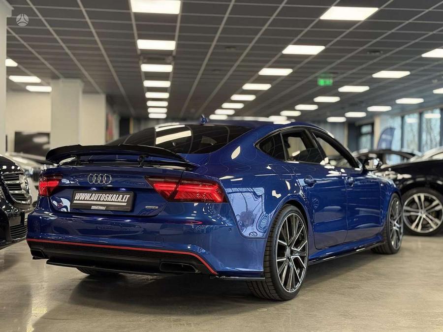 Zils Audi A7 Sportback 2016 Klaipėda, ar dzinēja tilpumu 3.00 L un nobraukumu 200 tūkst. km par 27500 €, foto 38 vietnē AUTOMOTO.COM.LV