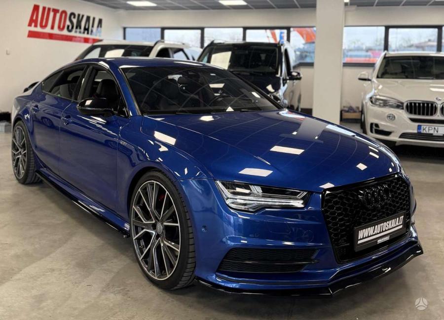 Zils Audi A7 Sportback 2016 Klaipėda, ar dzinēja tilpumu 3.00 L un nobraukumu 200 tūkst. km par 27500 €, foto 43 vietnē AUTOMOTO.COM.LV