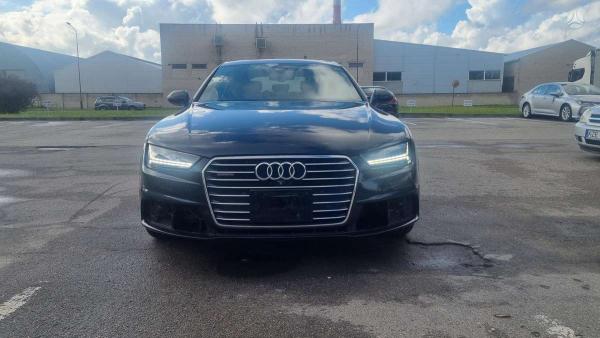 Blue Audi A7 Sportback 2016 in Siauliai, with an engine capacity of 3.00 L and mileage of 207 thousand km for 9250 €, photo 3 on AUTOMOTO.COM.LV