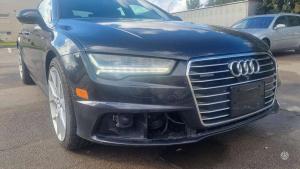 Blue Audi A7 Sportback 2016 in Siauliai, with an engine capacity of 3.00 L and mileage of 207 thousand km for 9250 €, photo 17 on AUTOMOTO.COM.LV
