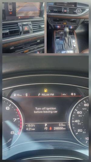 Blue Audi A7 Sportback 2016 in Siauliai, with an engine capacity of 3.00 L and mileage of 207 thousand km for 9250 €, photo 22 on AUTOMOTO.COM.LV