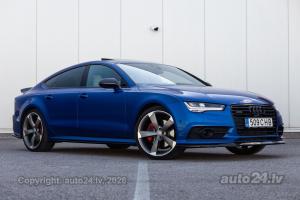 Blue Audi A7 Sportback 2017 in Tallinn, with an engine capacity of 3.00 L and mileage of 178 thousand km for 29999 €, photo 4 on AUTOMOTO.COM.LV