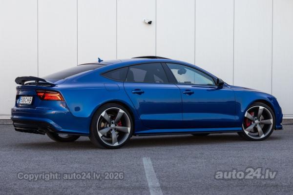 Blue Audi A7 Sportback 2017 in Tallinn, with an engine capacity of 3.00 L and mileage of 178 thousand km for 29999 €, photo 5 on AUTOMOTO.COM.LV
